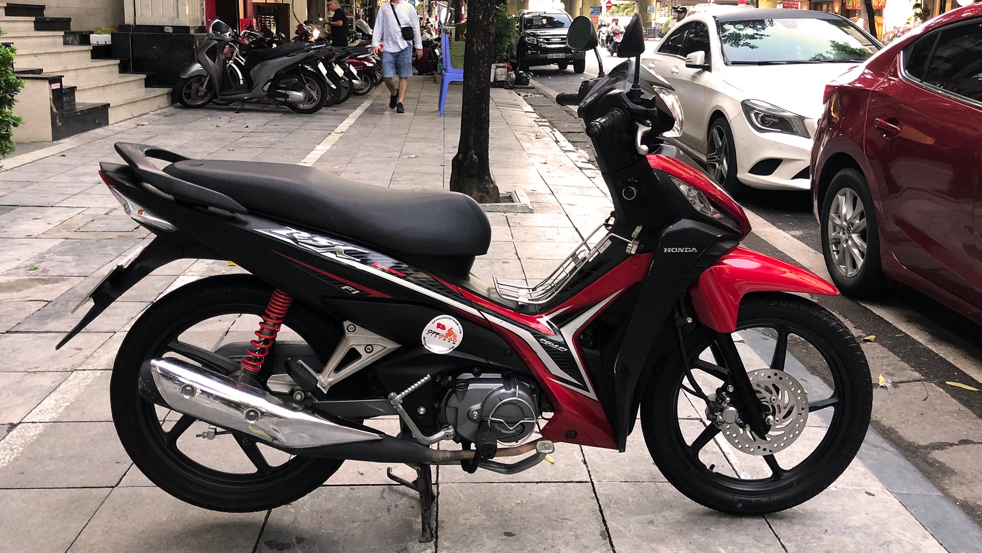 Rent Semi-Automatic Moped Scooters, Hanoi - Offroad Vietnam