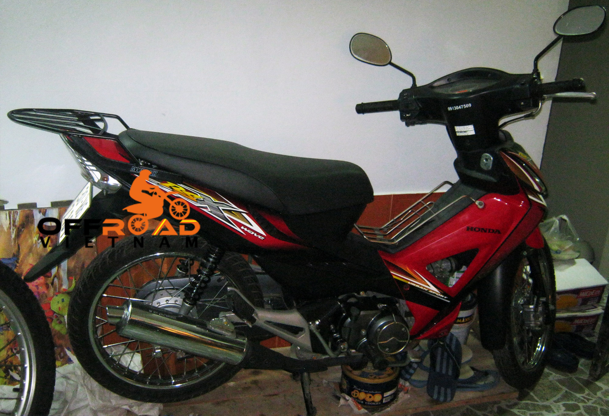 Honda Wave RSX 100cc Red For Sale In Hanoi - Offroad Vietnam